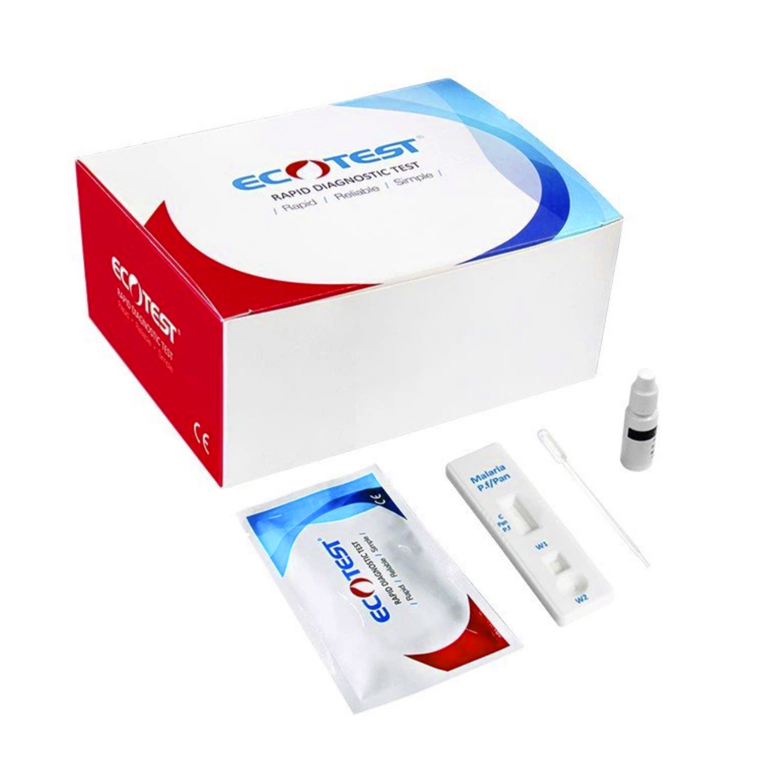 Malaria Pf and Pan Rapid Test - 3zbio