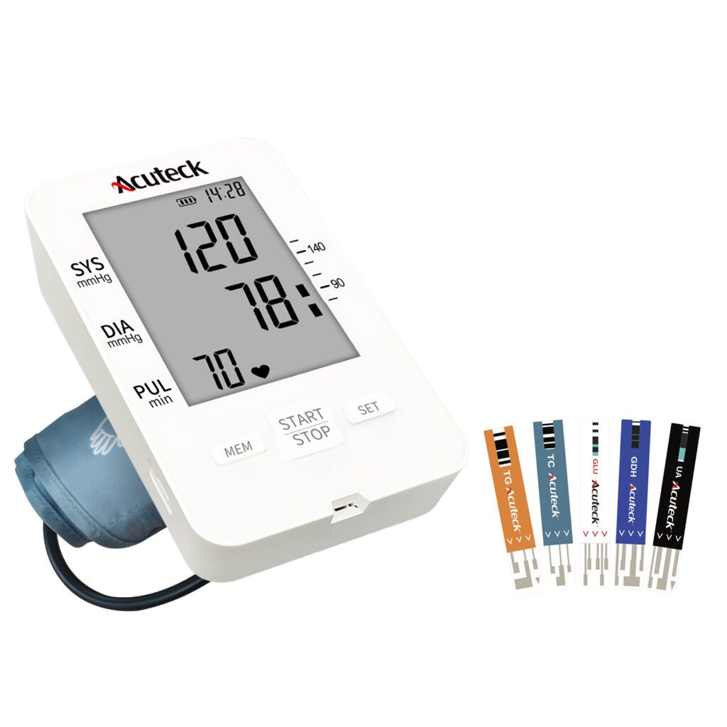 Acuteck MultiFlex Multi-Function 6 in 1 - Health Monitor with Blood ...
