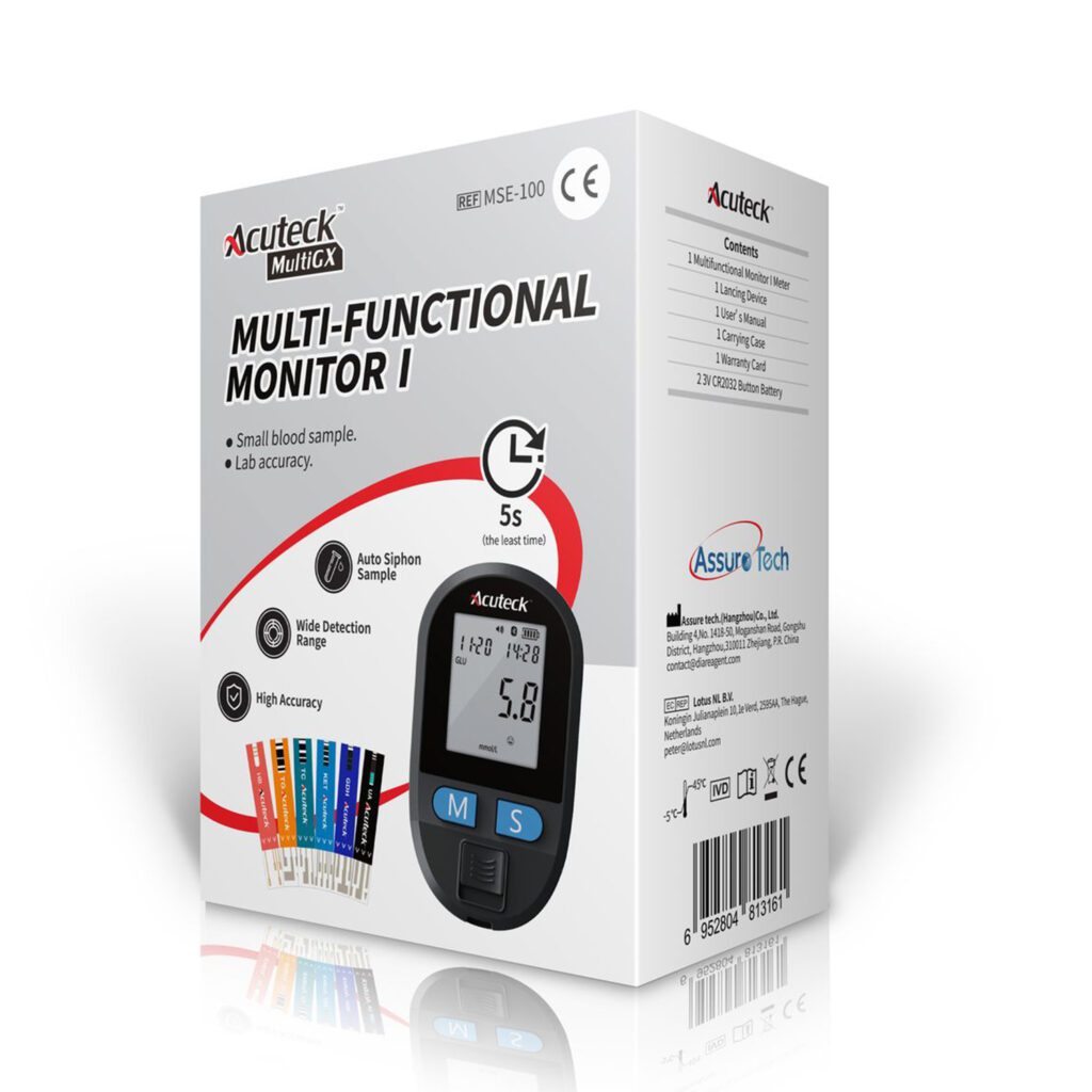Acuteck MultiGX Multi-Function 6 in 1 – Health Monitoring System – 3zbio